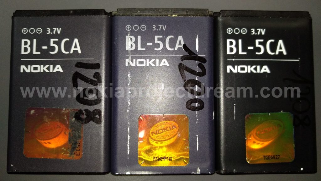 Nokia BL-5CA Battery – Nokia Project Dream