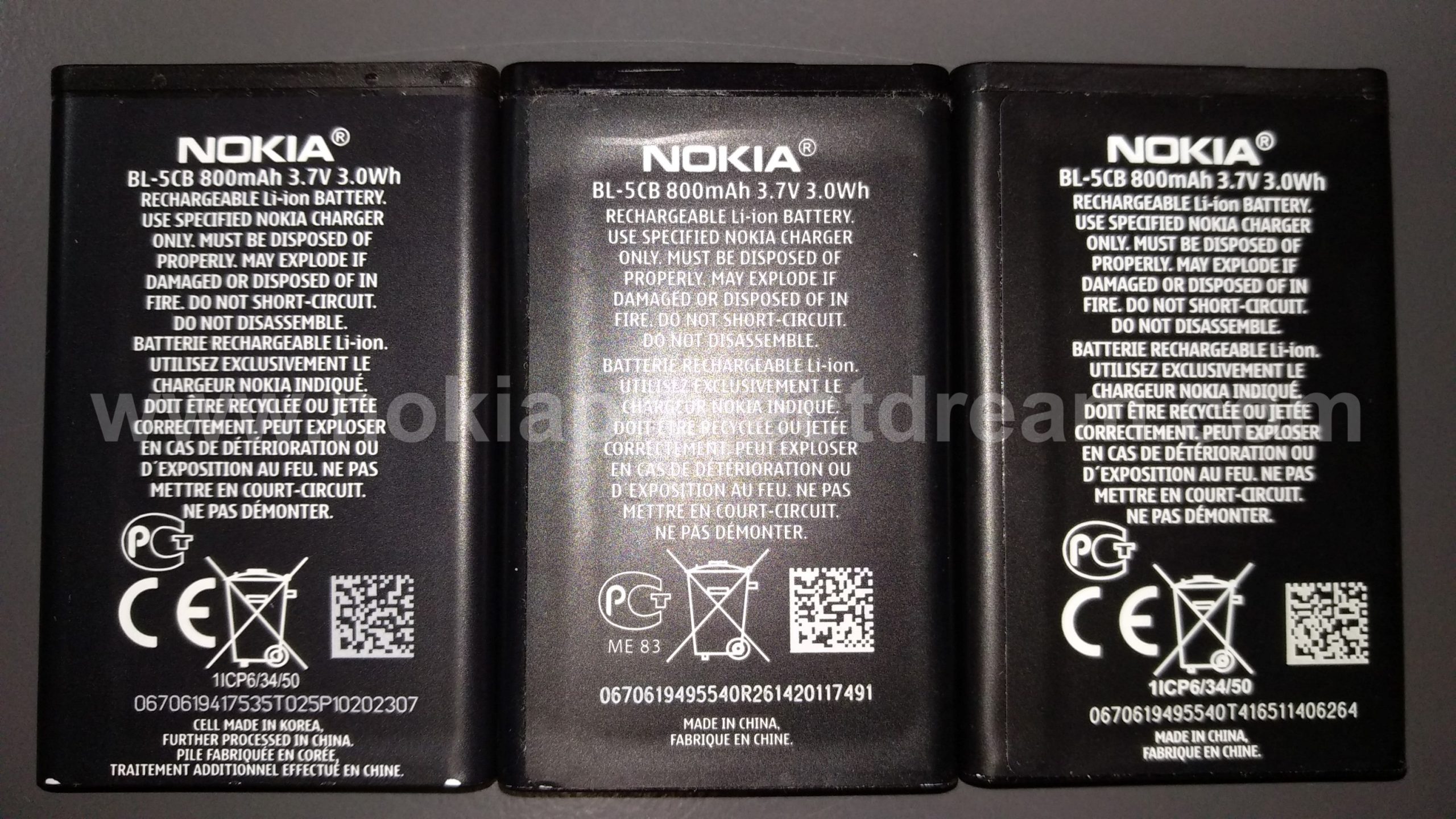 Nokia BL-5CB Battery – Nokia Project Dream