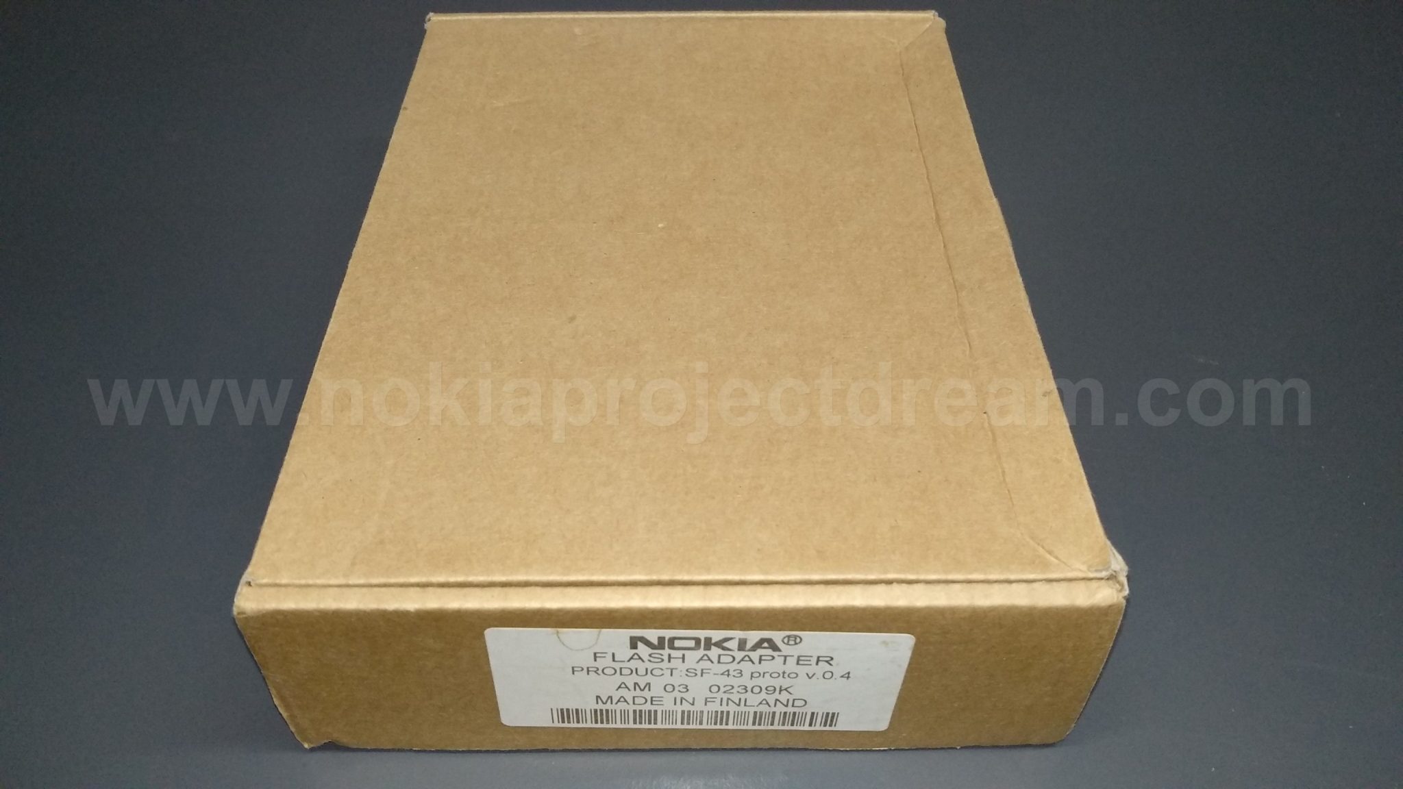 Nokia SF-43 Prototype Flash Adapter – Nokia Project Dream