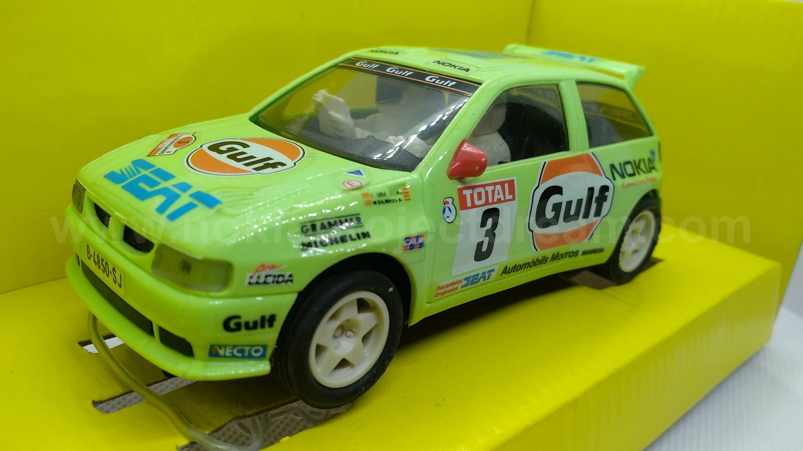 Scalextric Slot Car Model Seat Ibiza Kit Car – Nokia Project Dream