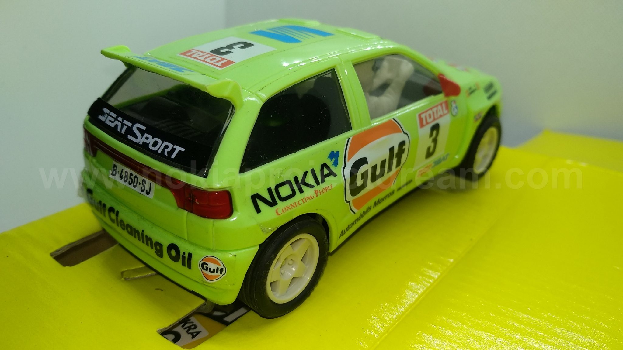 Scalextric Slot Car Model Seat Ibiza Kit Car – Nokia Project Dream