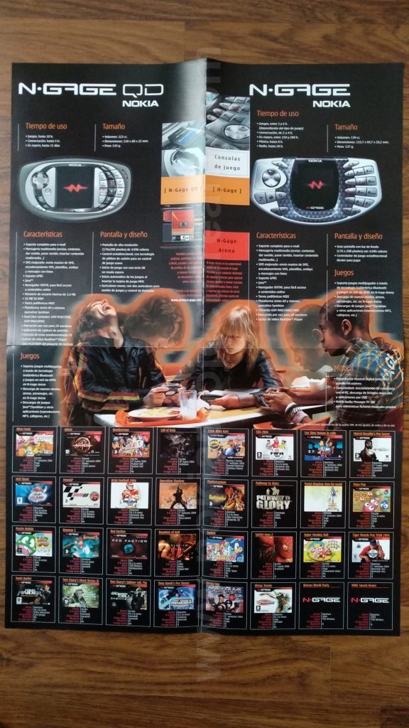 Nokia Advertising Poster N-GAGE & N-GAGE QD – Nokia Project Dream