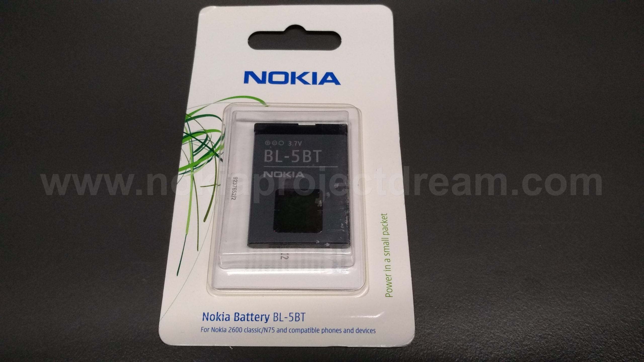 Nokia BL-5BT 850mAh 3.7v Battery – Nokia Project Dream
