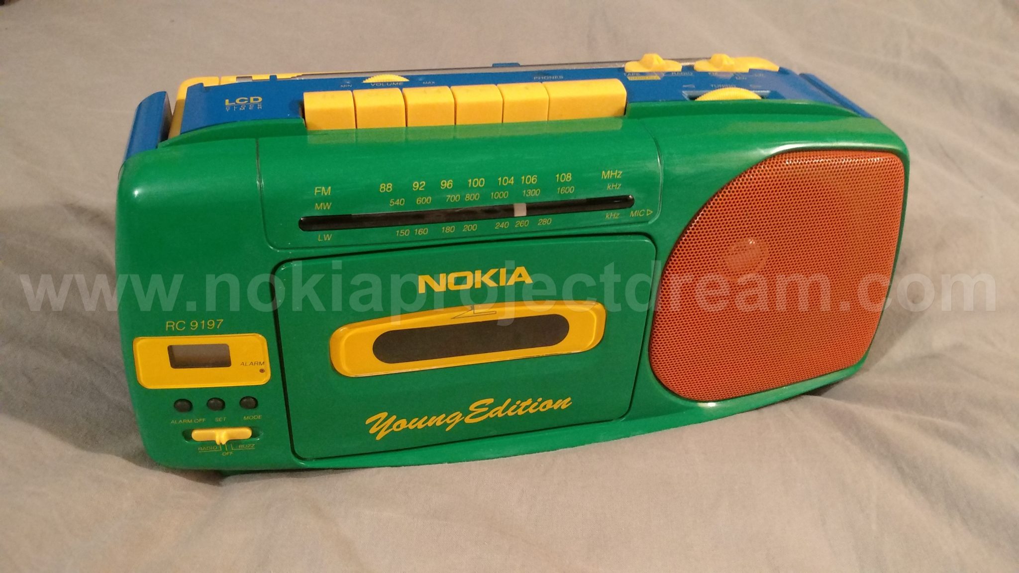 Nokia RC-9197 Radio Tape Recorder Young Edition – Nokia Project Dream