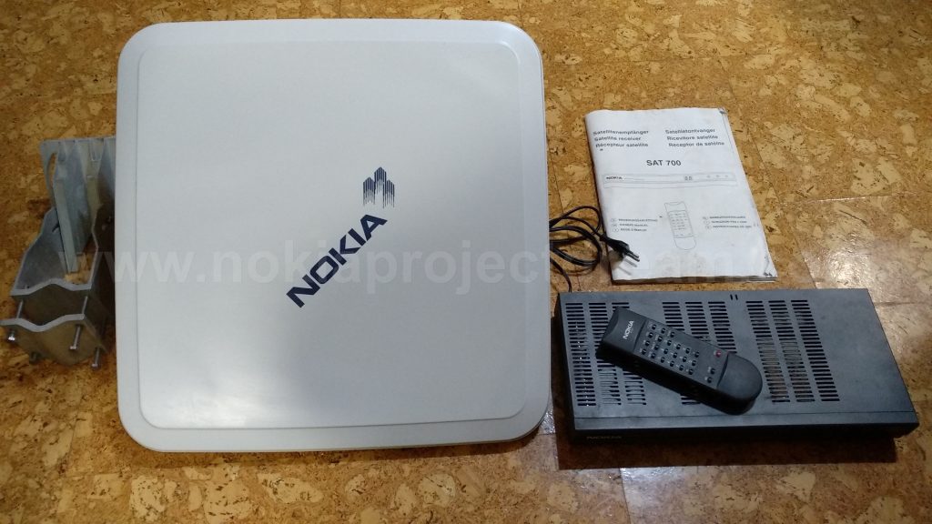 Nokia SAT 700 – Satellite Receiver Complete Set – Satellite Antenna ...