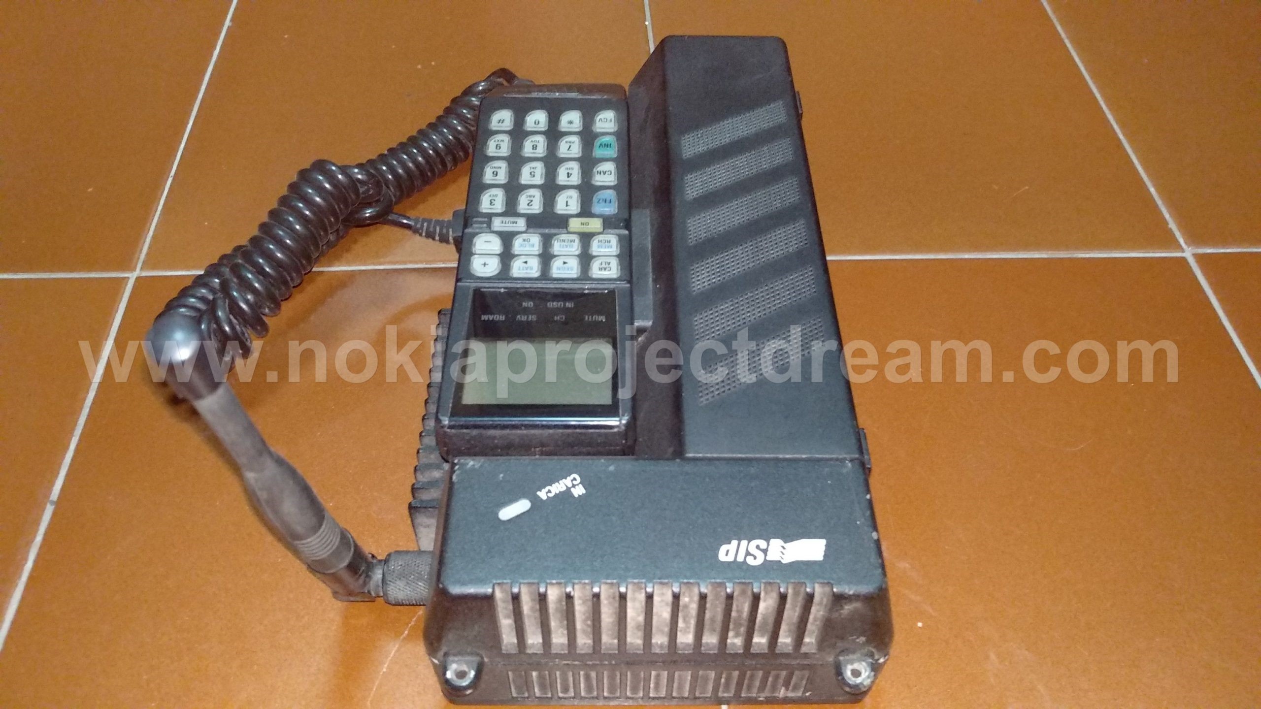 Nokia Talkman 600 TACS HSX-2JS SIP Radio Phone 1991 – Nokia Project Dream