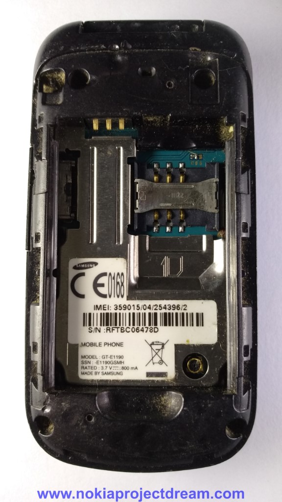 Samsung GT-E1190 – Nokia Project Dream