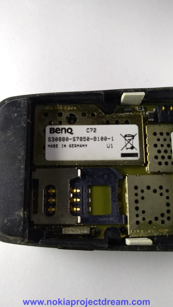 Siemens Benq C72 – Nokia Project Dream