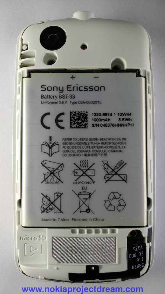 Sony Ericsson W100i Spiro 1 – Nokia Project Dream