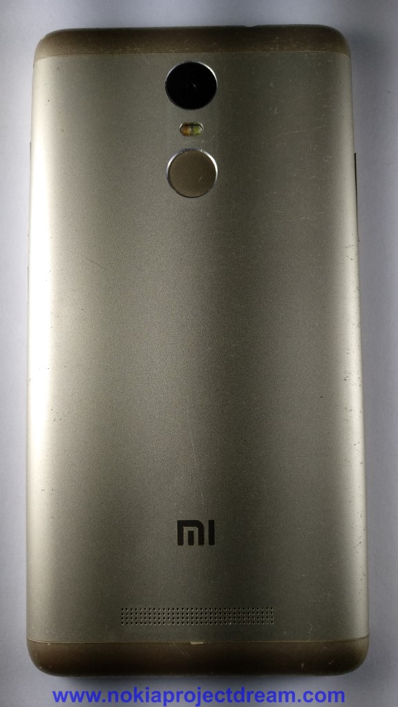 Xiaomi Redmi Note 3 – Nokia Project Dream