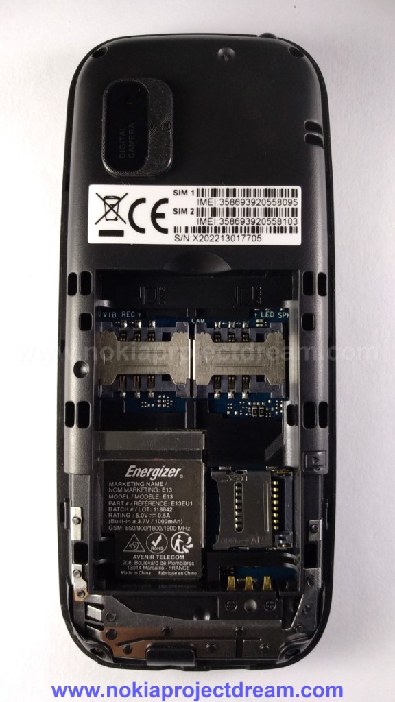 Energizer E13 – Nokia Project Dream