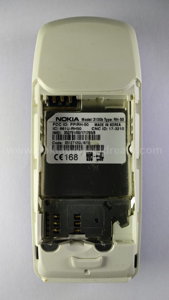 Nokia 3100b RH-50 – Nokia Project Dream