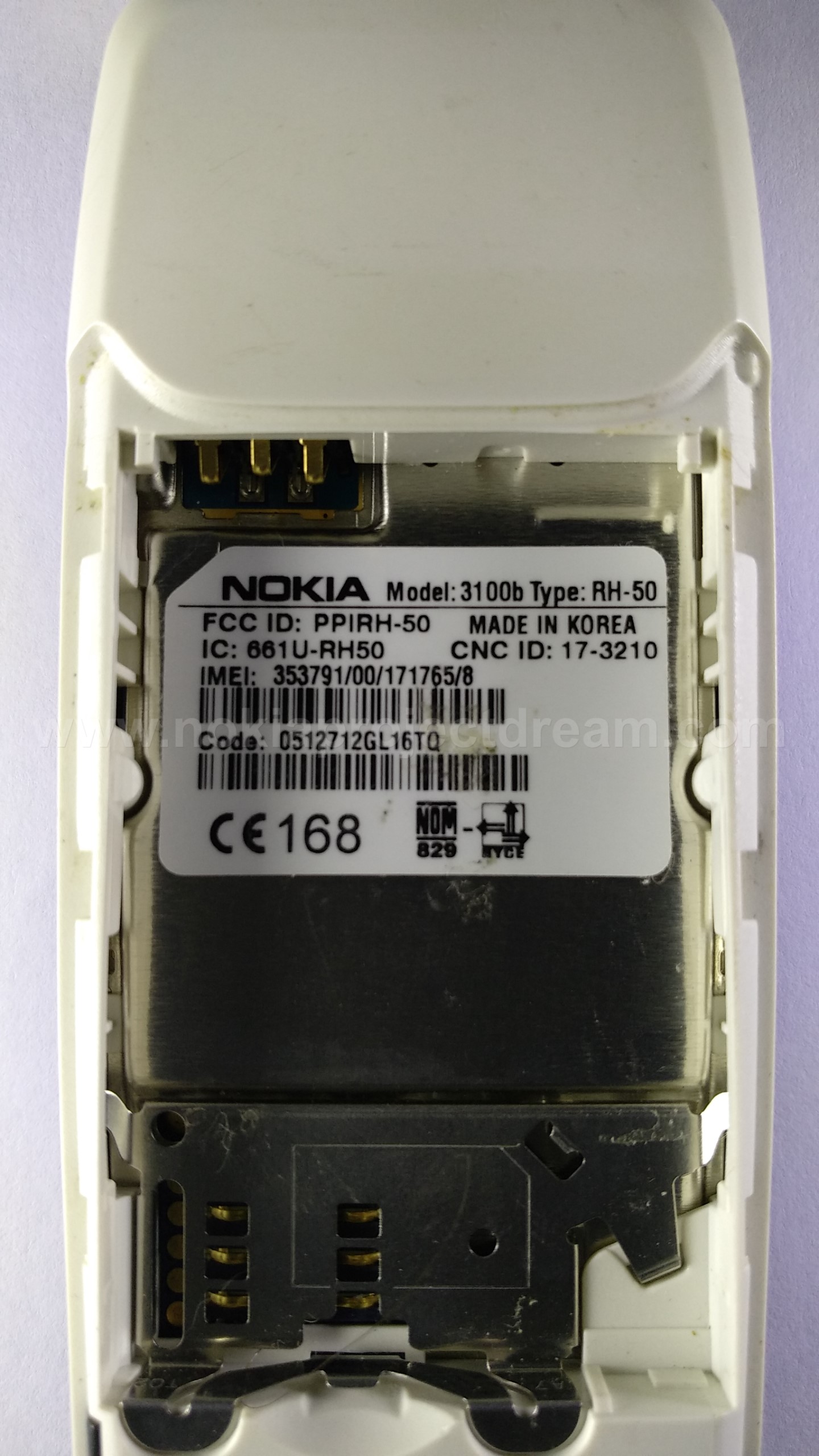 Nokia 3100b RH-50 – Nokia Project Dream