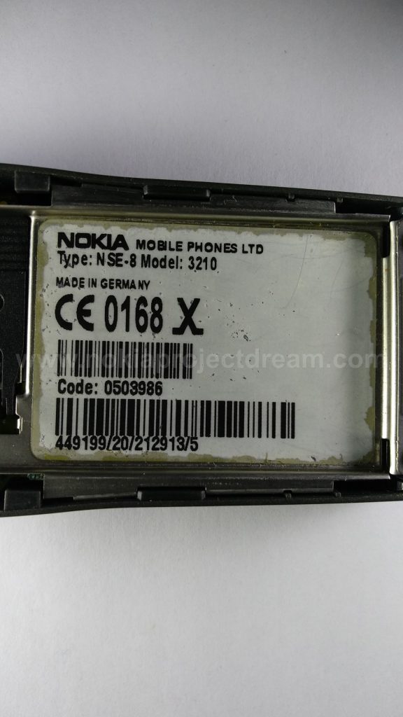 Nokia 3210 NSE-8 – Nokia Project Dream