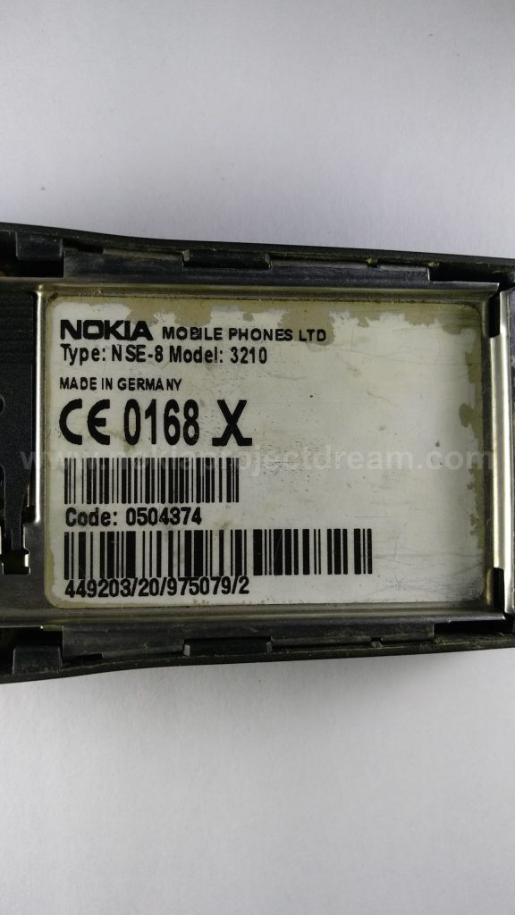 Nokia 3210 NSE-8 – Nokia Project Dream