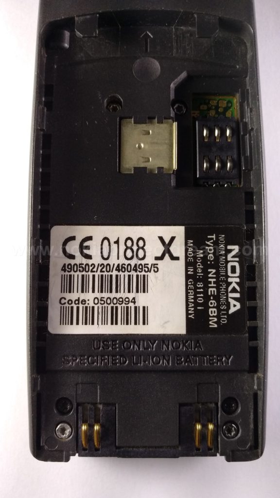 Nokia 8110i NHE-6BM – Nokia Project Dream