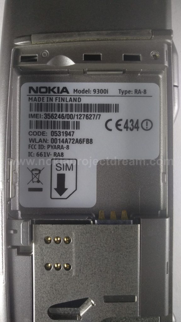 Nokia 9300i Communicator RA-8 – Nokia Project Dream