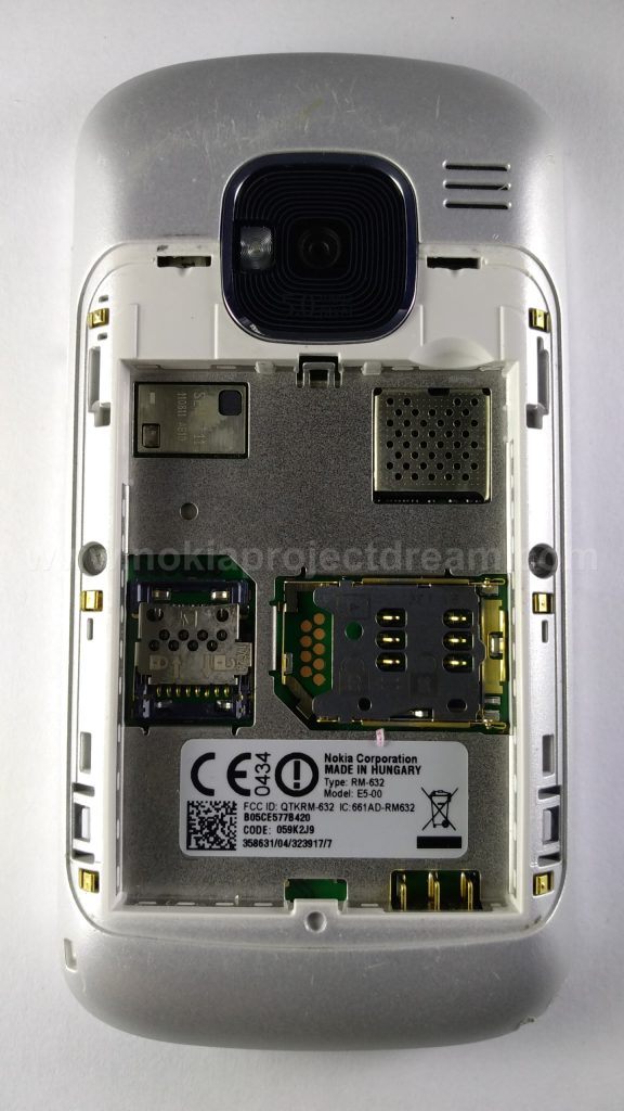 Nokia E5-00 RM-632 – Nokia Project Dream