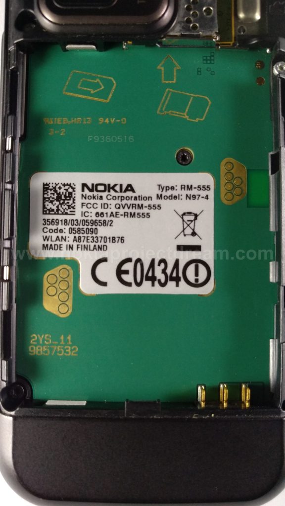Nokia N97-4 Mini RM-555 – Nokia Project Dream