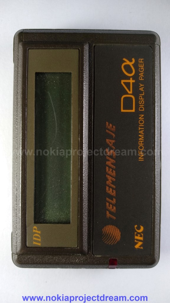 NEC R3A4-3A D4A – Nokia Project Dream